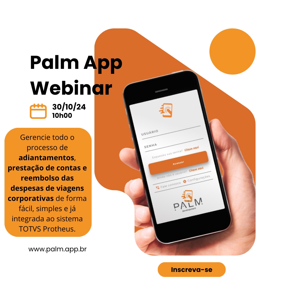 Palm App - Aplicativo de integração com ERPs - Vendas